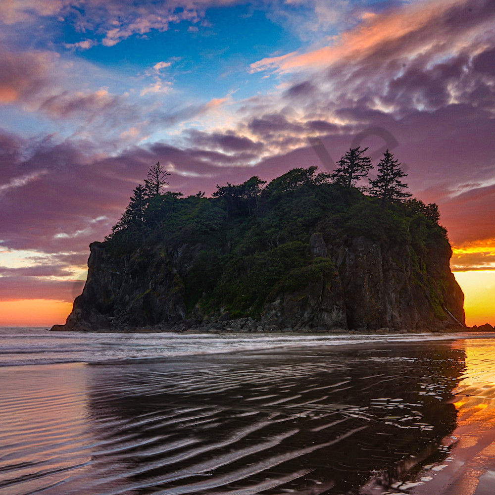 Pnw Ruby Beach Sunset 4 Photography Art | John Martell Photography