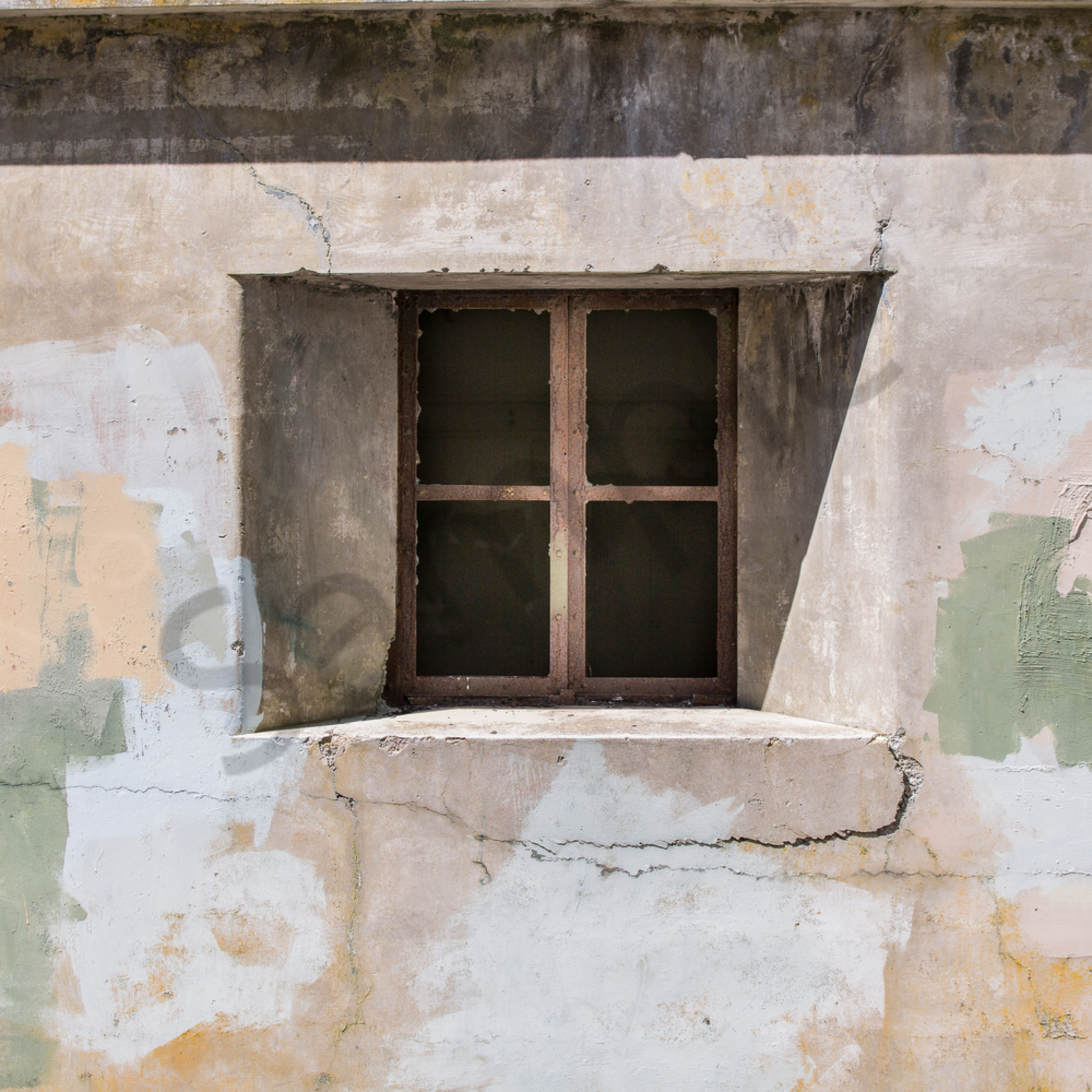 Fort Worden bunker window photo