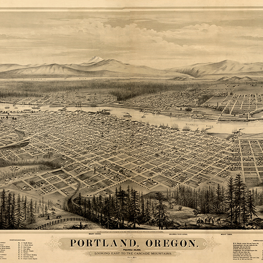 Portland Oregon 1879