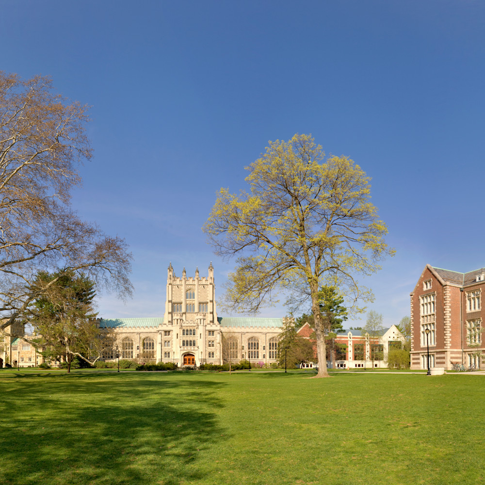 Thompson Library and Rockefeller Hall - Vassar College