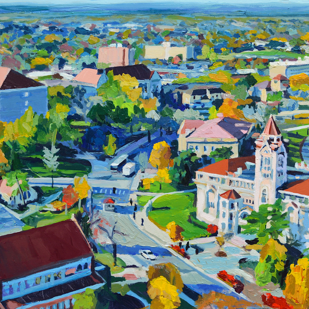 The University of Kansas painting