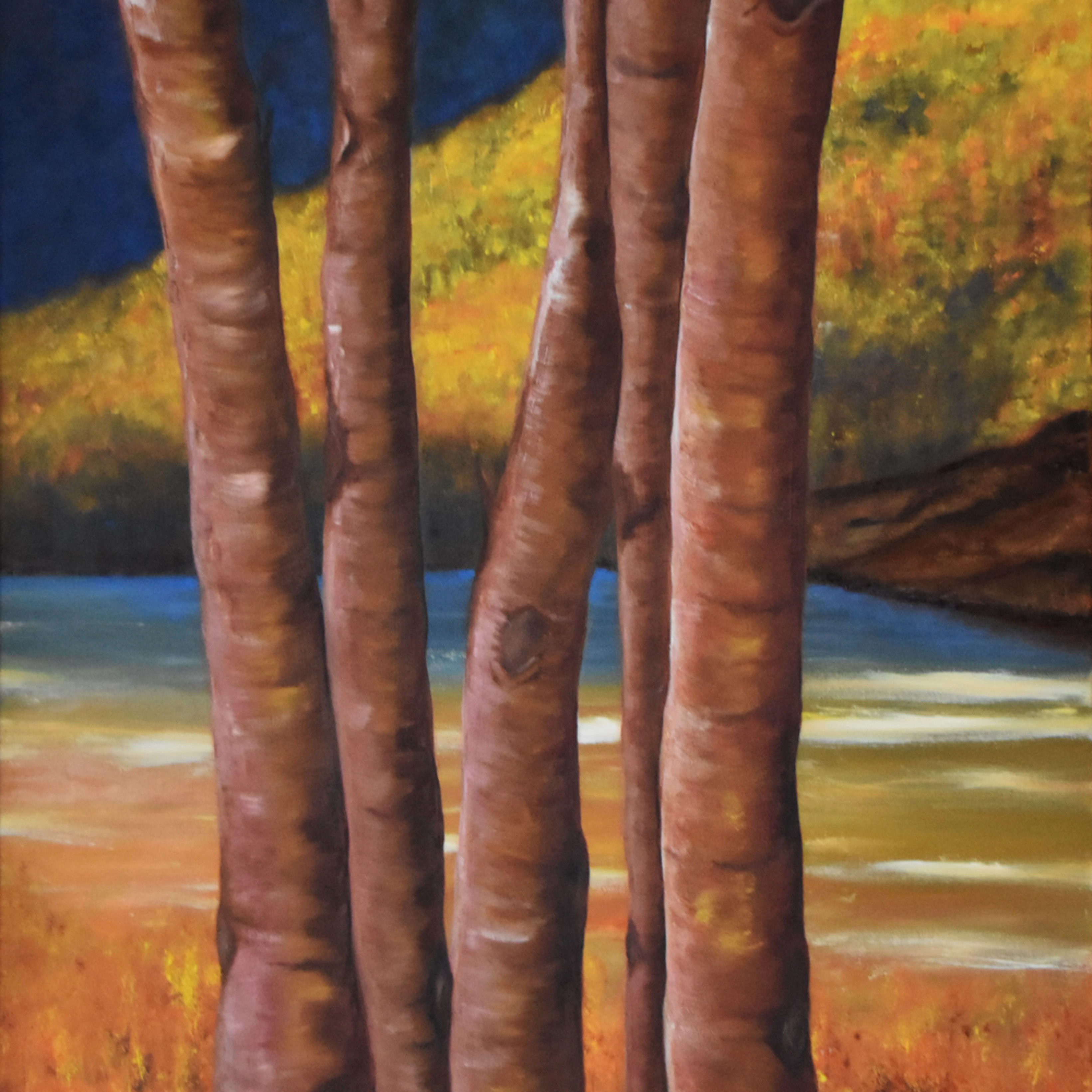 Tree Trunks Art | Anna Kim Studio