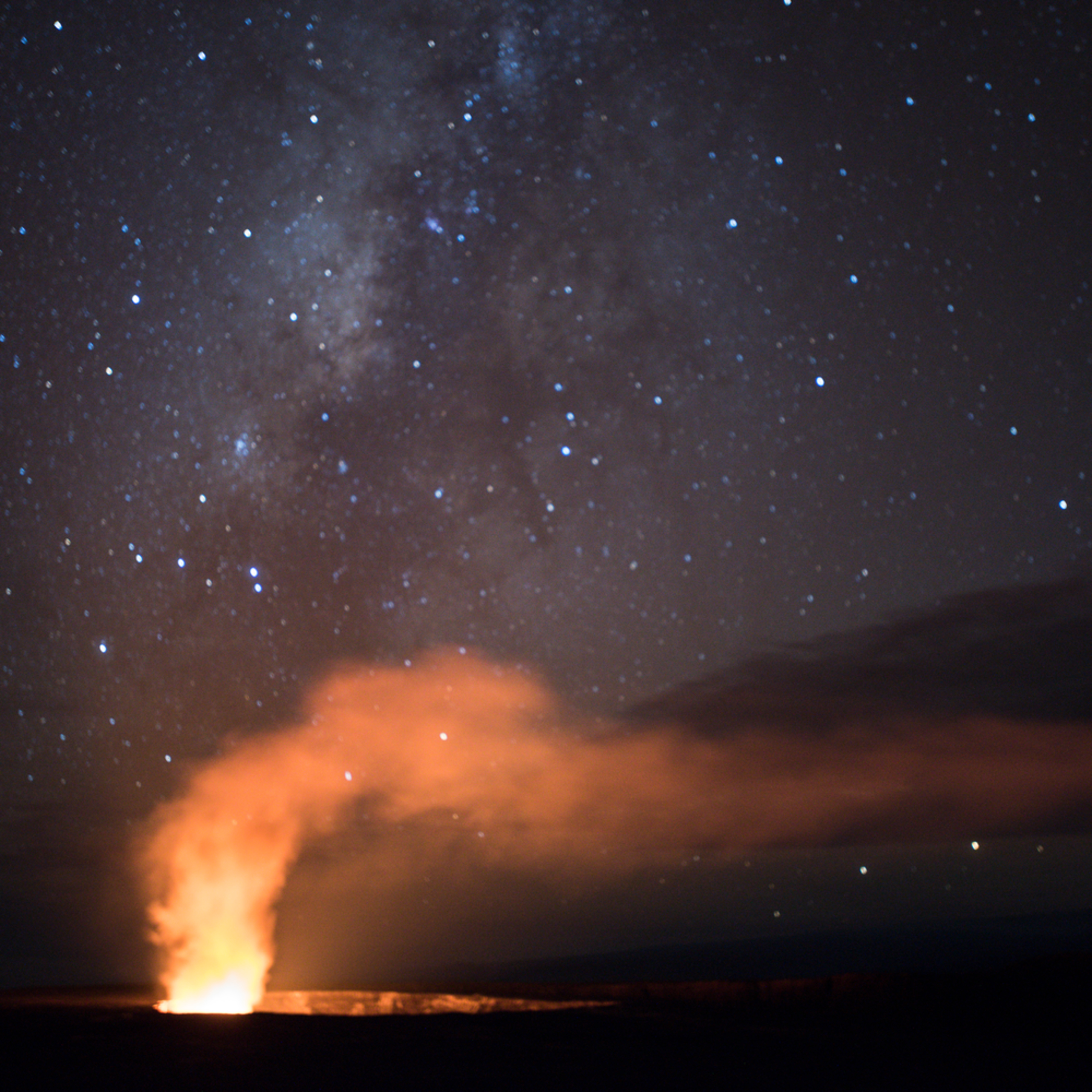 Hawai'i Volcanoes National Park, Big Island of Hawaii, Hawaii; the ...