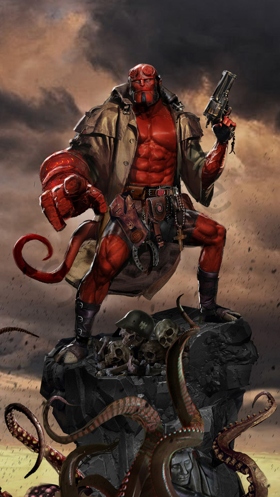 hellboy art