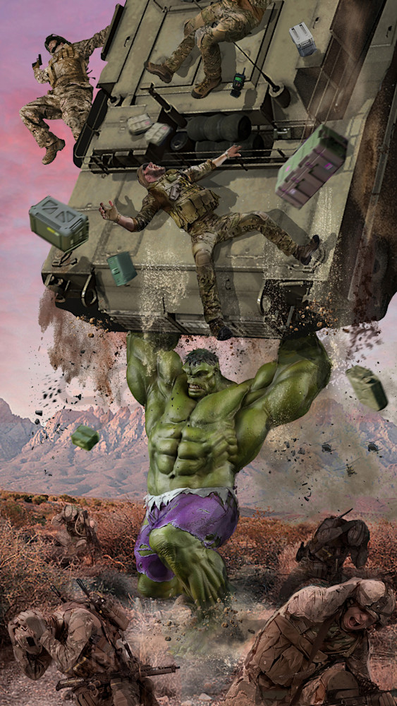 Hulk vs Army