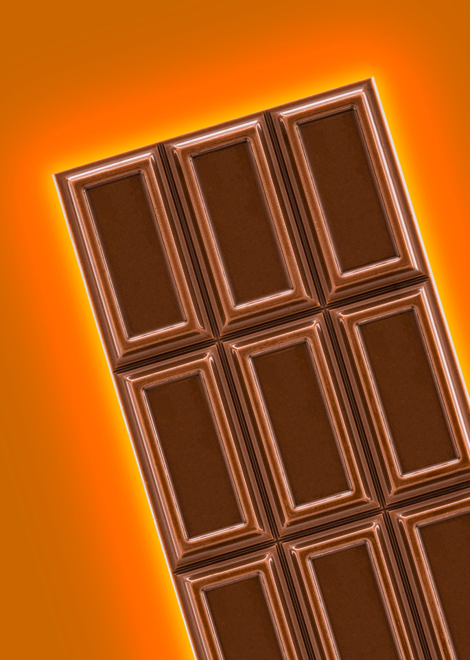 Large Fine art Photograph of a classic Chocolate Bar