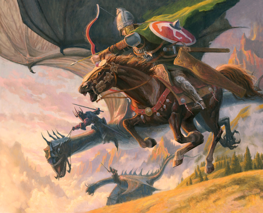 Rider Of Rohan Extended May 2021 For Print Darker Art | Studio Girard