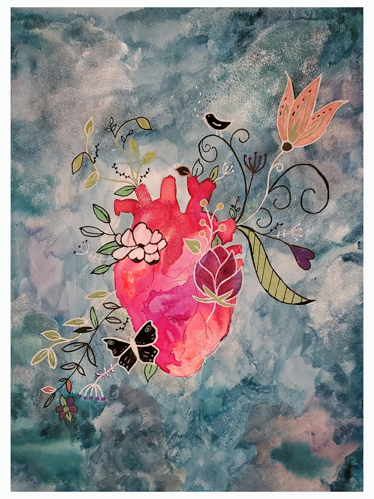 heart chakra artwork