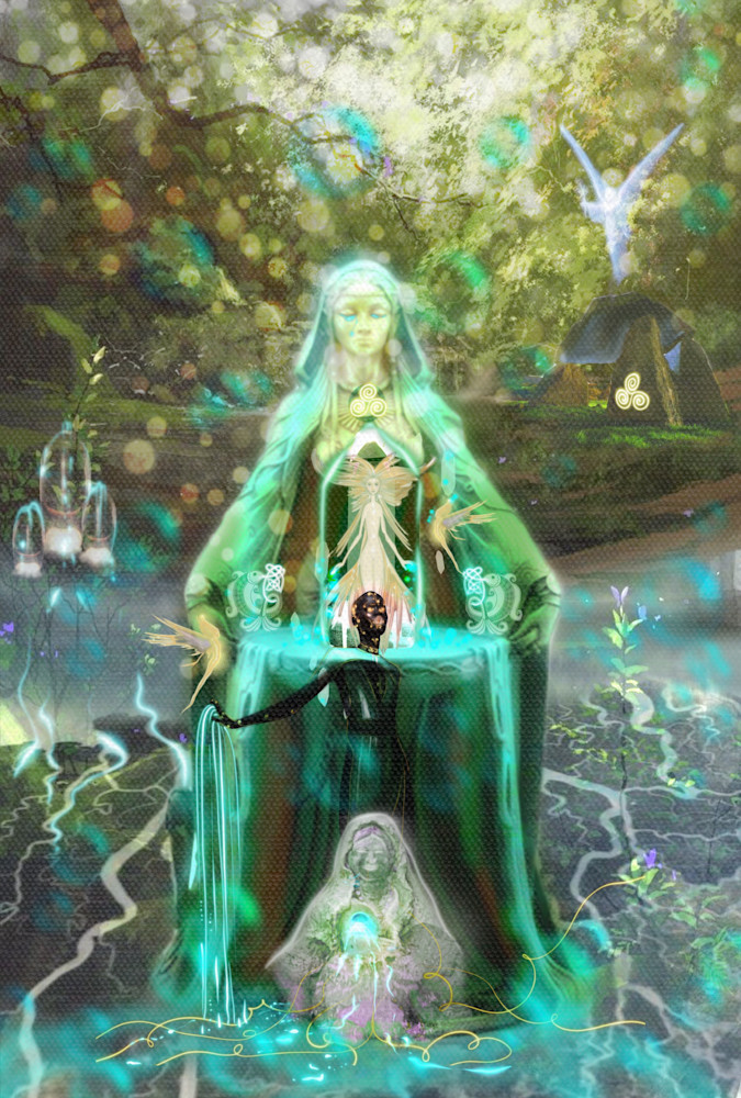 Goddess Danu Art | Live with Love, Inc.