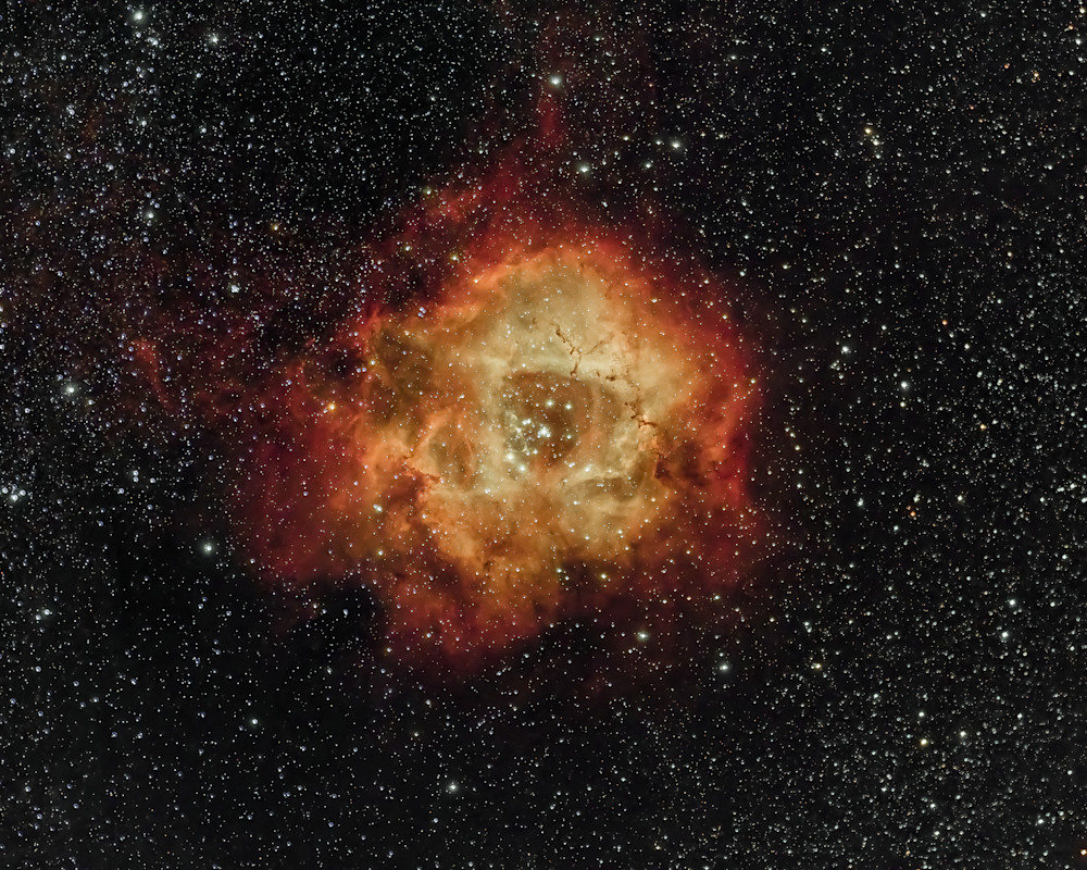 Rosette Nebula Photography Art | Astro Mints Photography, LLC