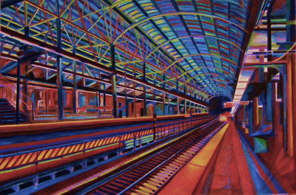 A Color Spectrum Of A Brooklyn Station Underground Art | lencicio
