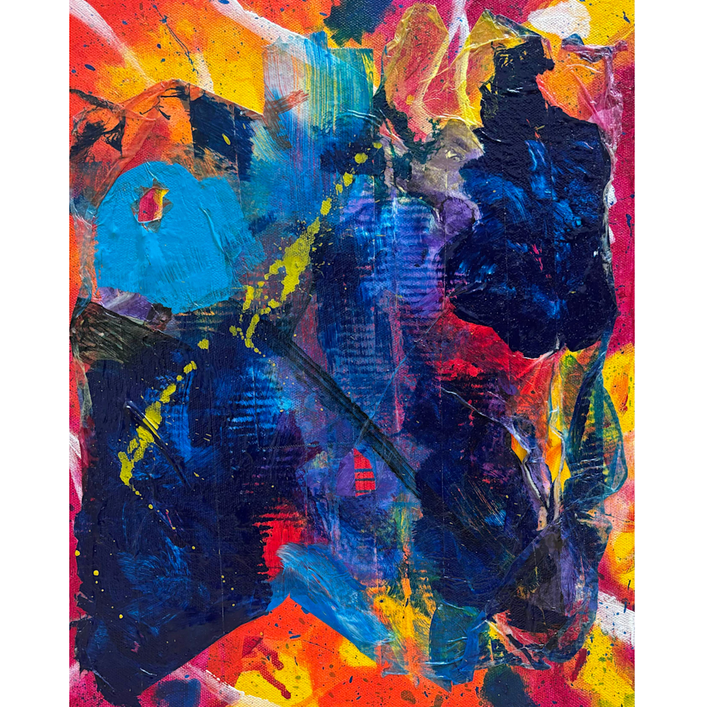 Splatter Calendar Art | Brittany Vogel Art