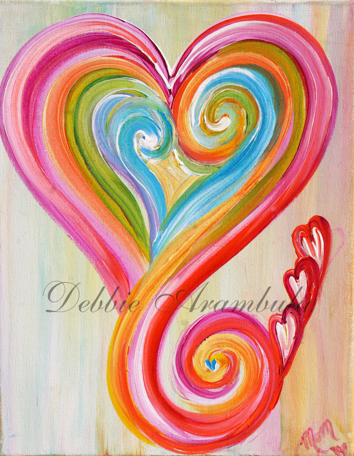 Katie's Heart Art | The Heart Artist