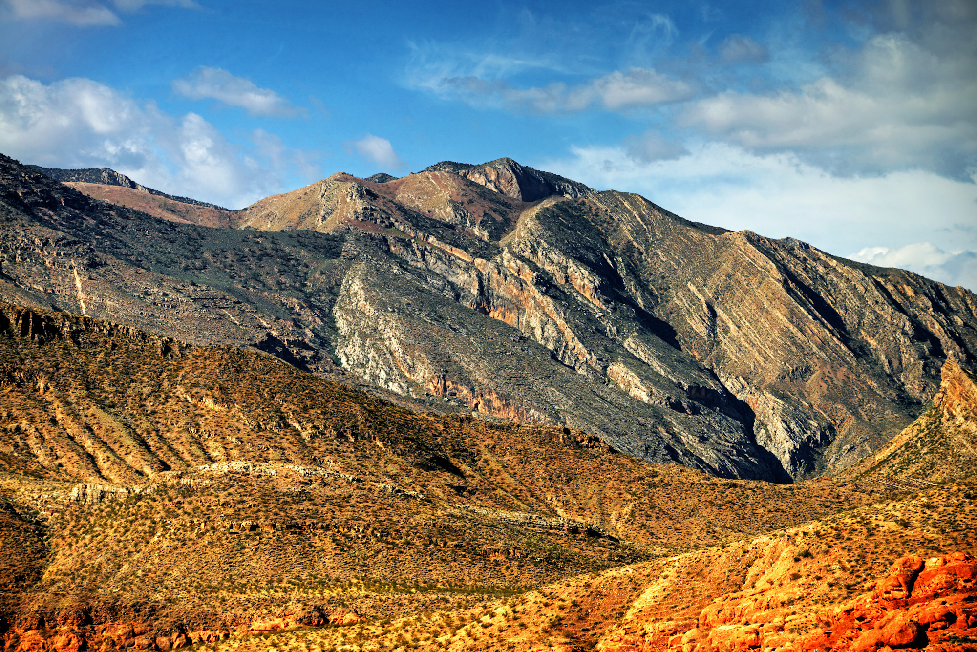 Mountain Range by the Virgin River Campgrounds