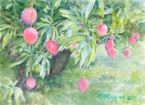 mango tree art