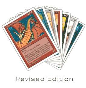 MTG Revised Edition, proof cards, magic proof cards, artists proof cards