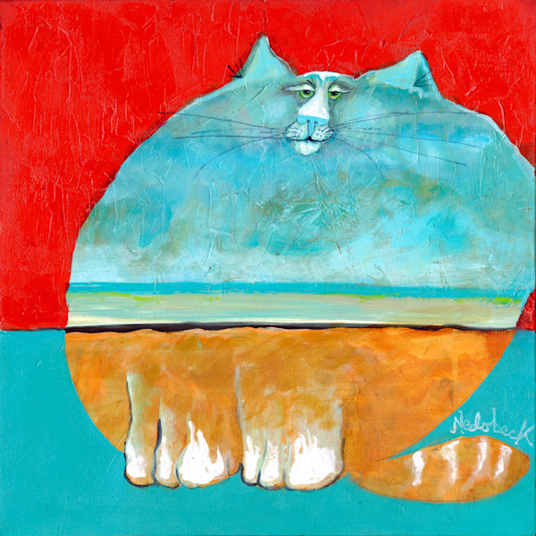 Indifferent Cat With Style