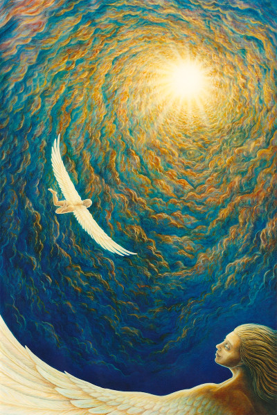 Winging On Traditional Print | markhensonart