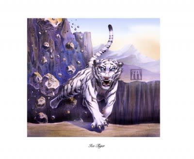 Ice Tiger Limited Edition Print