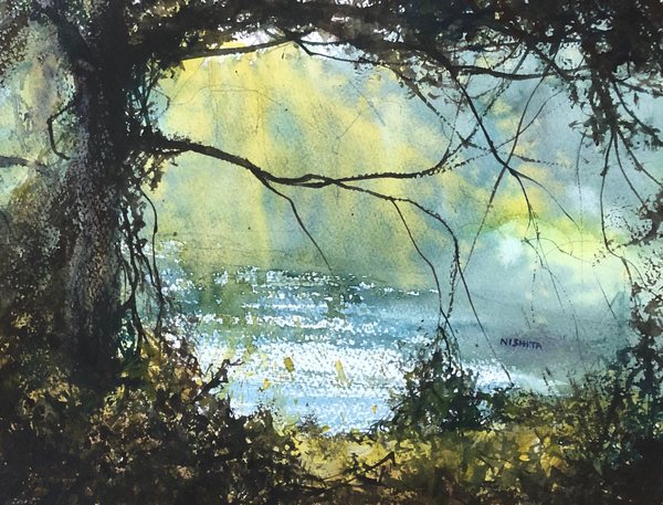 Intermediate Watercolor Techniques | Nishitas Art