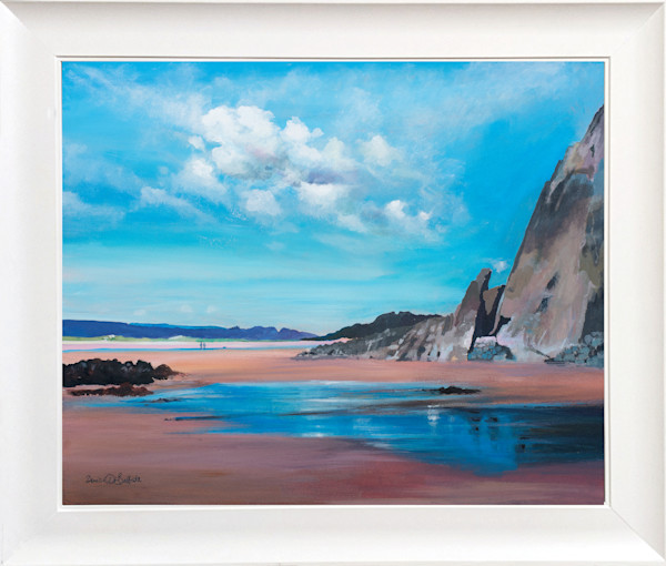 Three Cliffs Gower Original Artwork