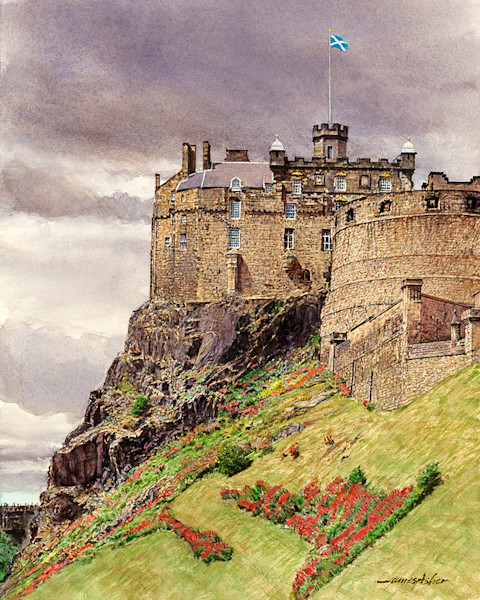 Edinburgh Castle Art | Fine Art New Mexico