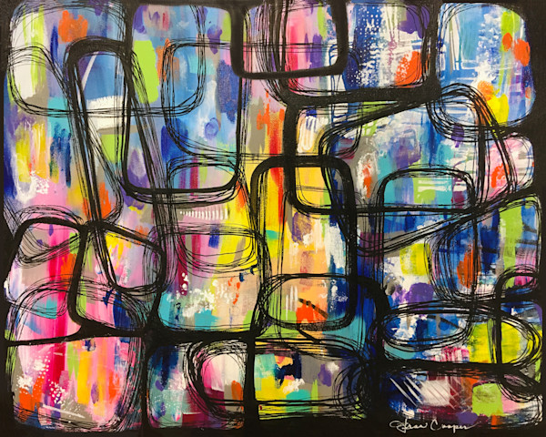 Candy Floss Art | Fran Cooper Art