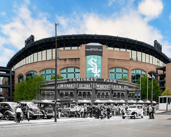 Comiskey Park 1939 / 2023 Art | Mark Hersch Photography