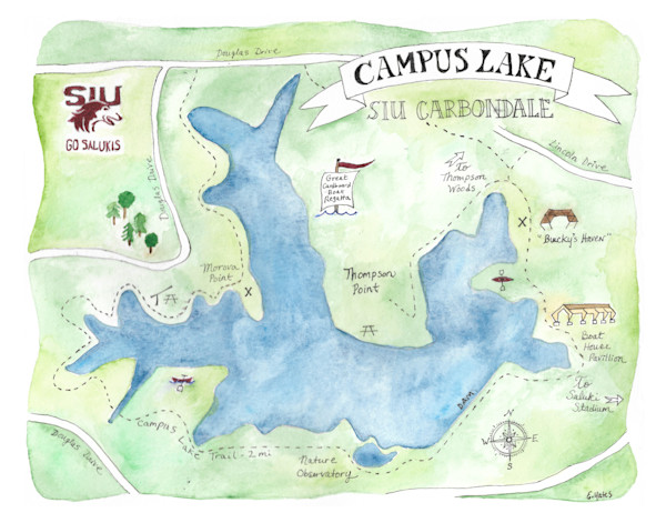 Campus Lake SIU