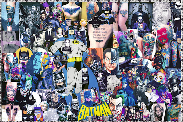 Collages batman, superman, yankees, warhol, wallstreet Art | davidjordon