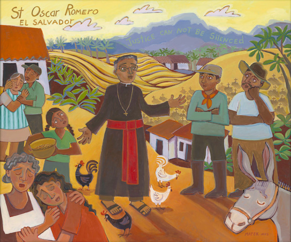St Oscar Romero, El Salvador 2 Art | Riverside Art Ltd