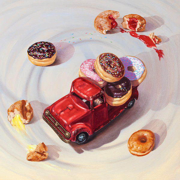 Doing Donuts Art | Richard Hall Fine Art