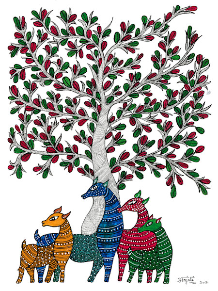 Tree of life Art | Anjali's Arts