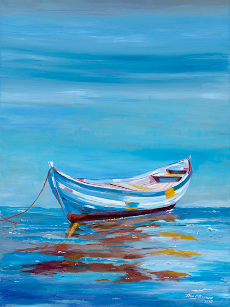 The Blue Boat Art | O'Bannon Studios