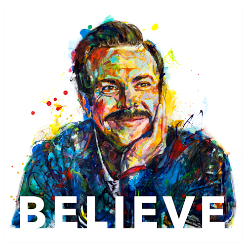 Ted Lasso Prints Merch By Kc Artist Megh Knappenberger