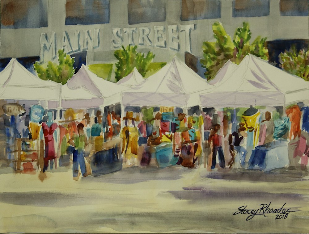 Baton Rouge Arts Market Original Art | Stacey Rhoades Art