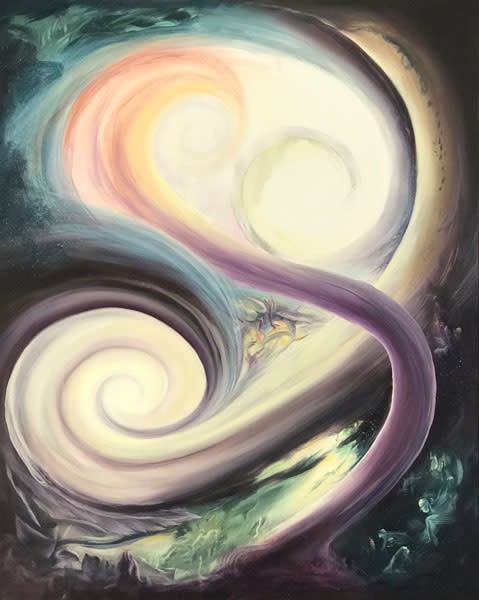 "Into Infinity" Original | #7 Of 100 One Hundred Paintings Series Art ...