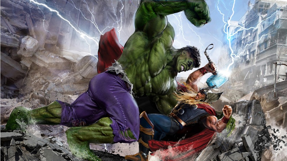 hulk v thor