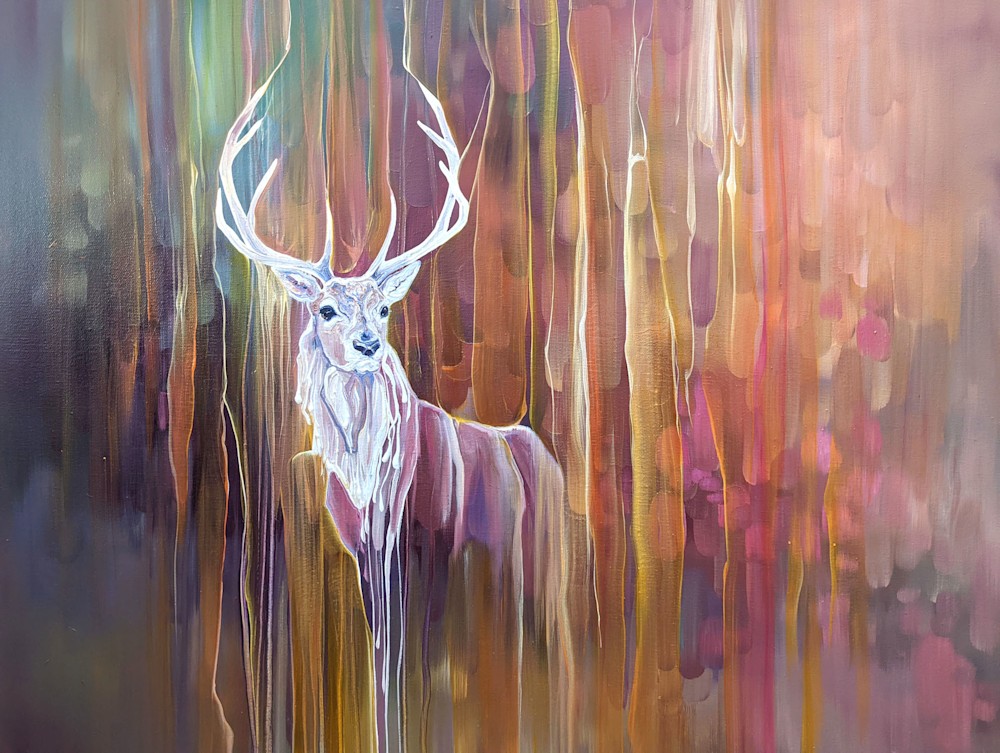 abstract deer