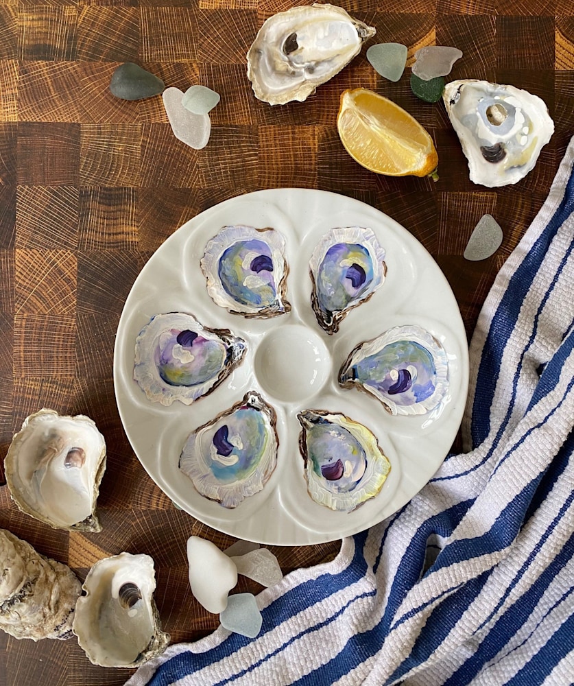 Pillyvuyt Porcelain Oyster Plate Kristine Kainer