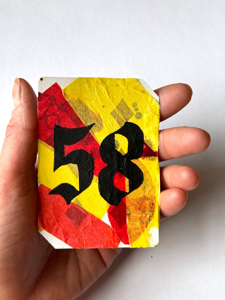 58 Card / 6 of Diamonds