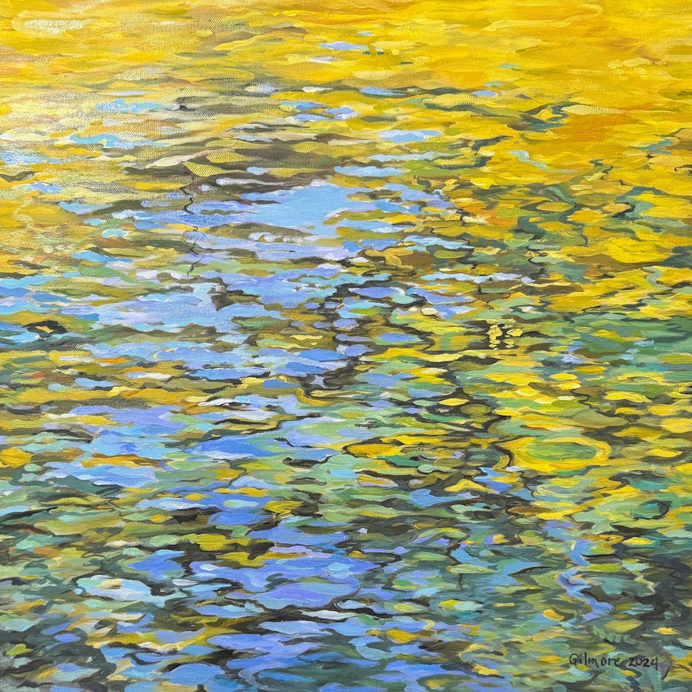 Meandering Blue Art | Ann Gilmore Studios