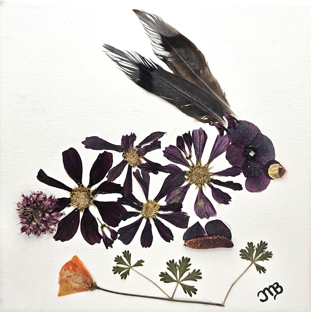 Botanical Bunny Art | Left Brain Creative - Art by JMB
