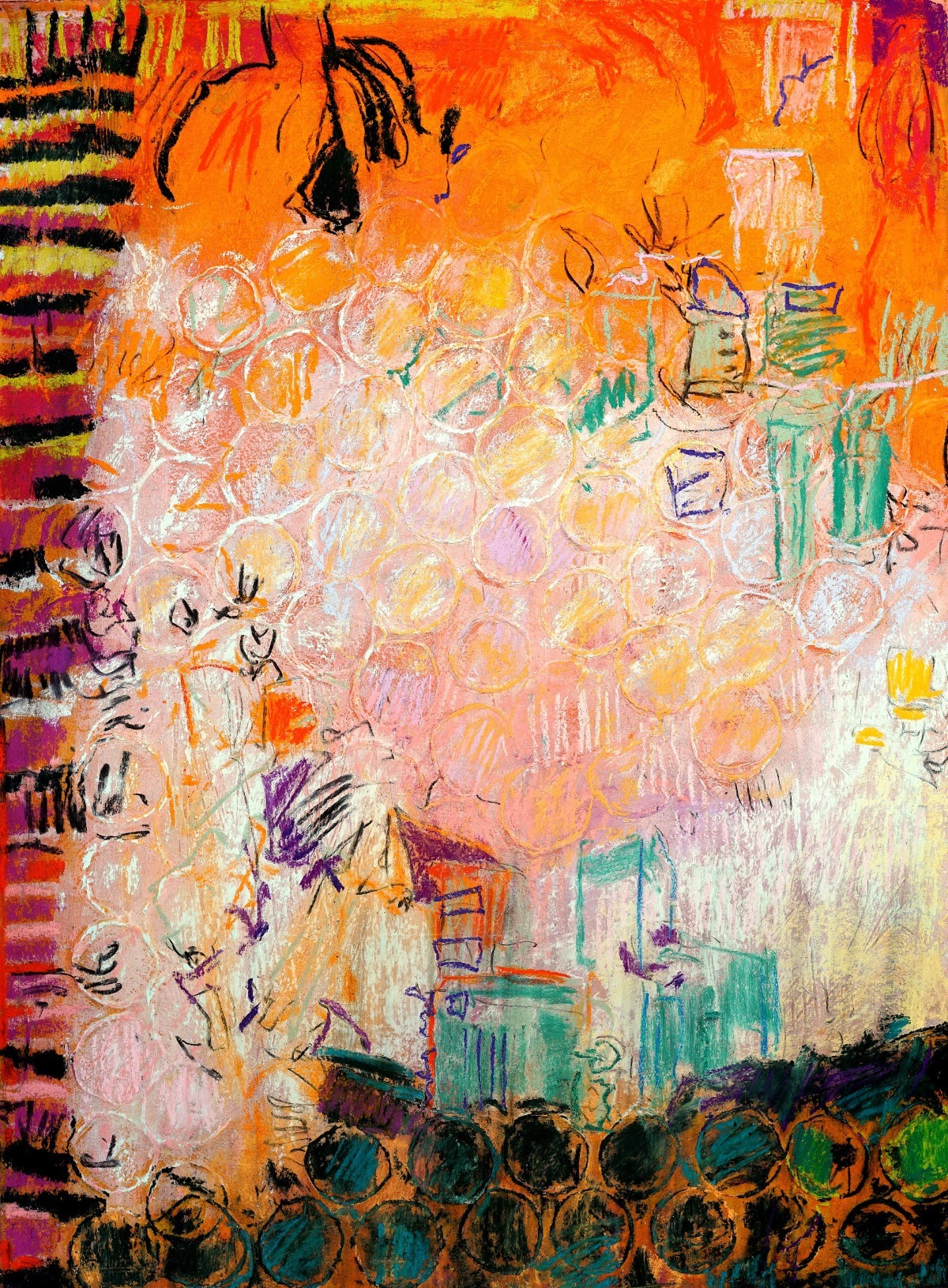 Inspirational Artist Story, The Rose Garden by Dorothy Fagan