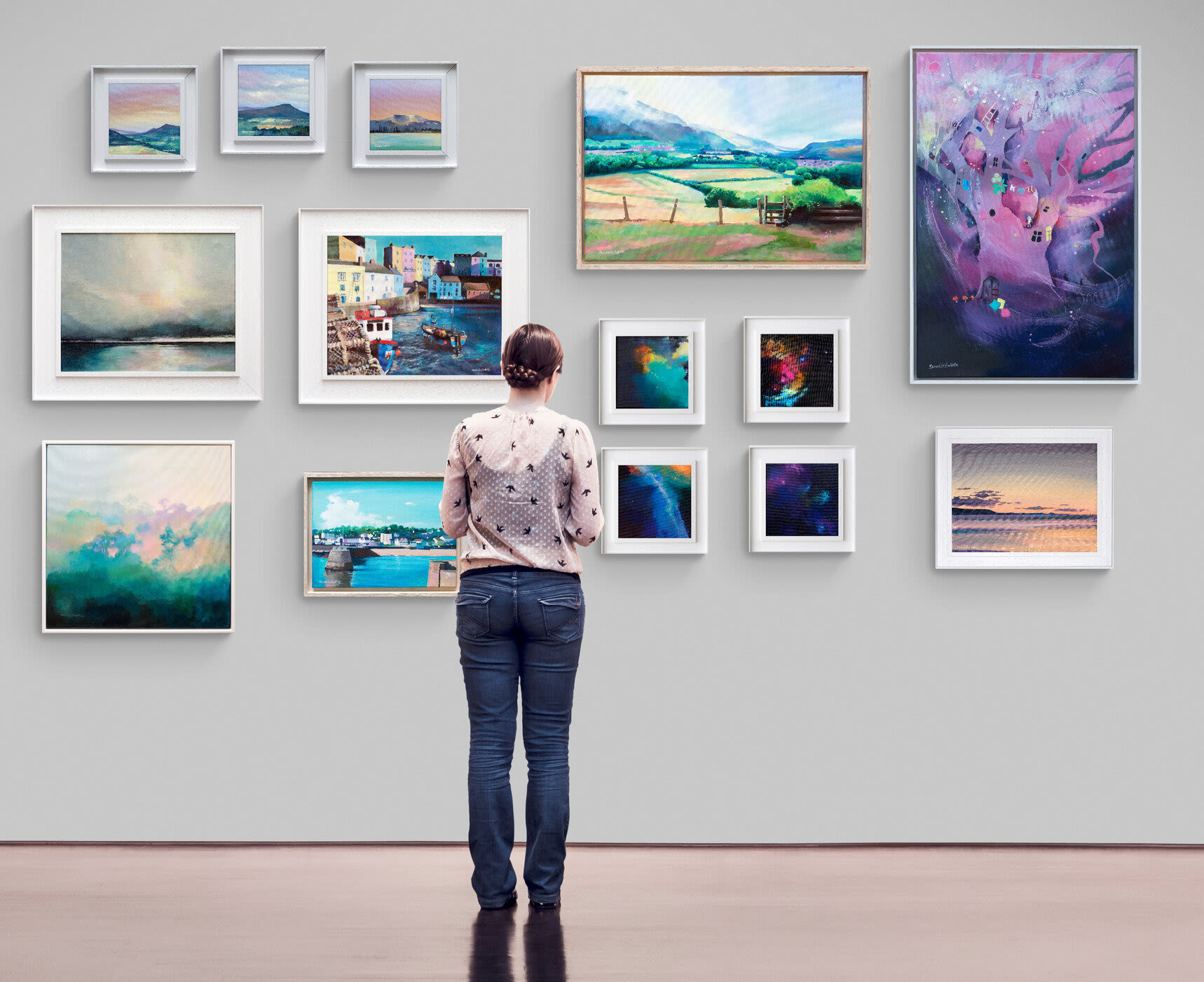 Original Paintings Of Wales Coastal and Landscapes