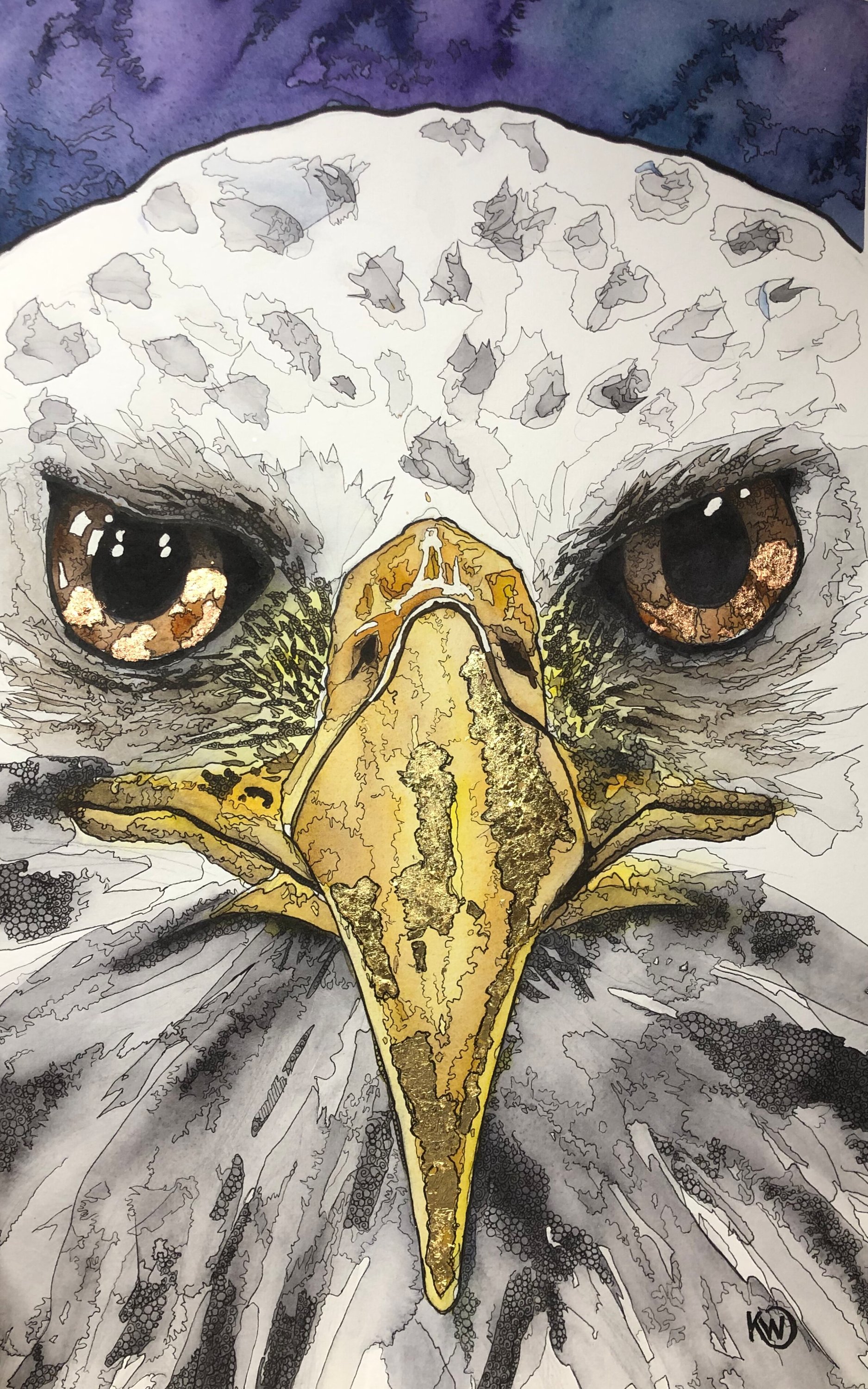 How To Draw An Eagle Eye